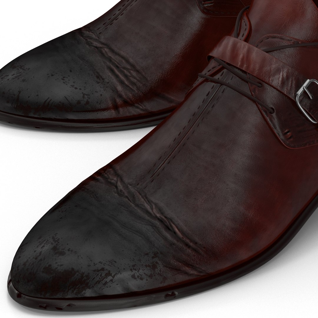 old man shoes 6 3d max