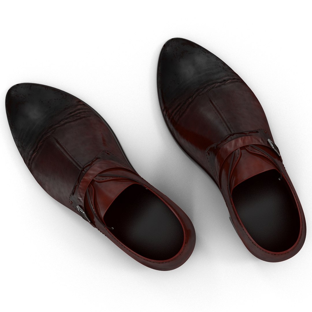 old man shoes 6 3d max