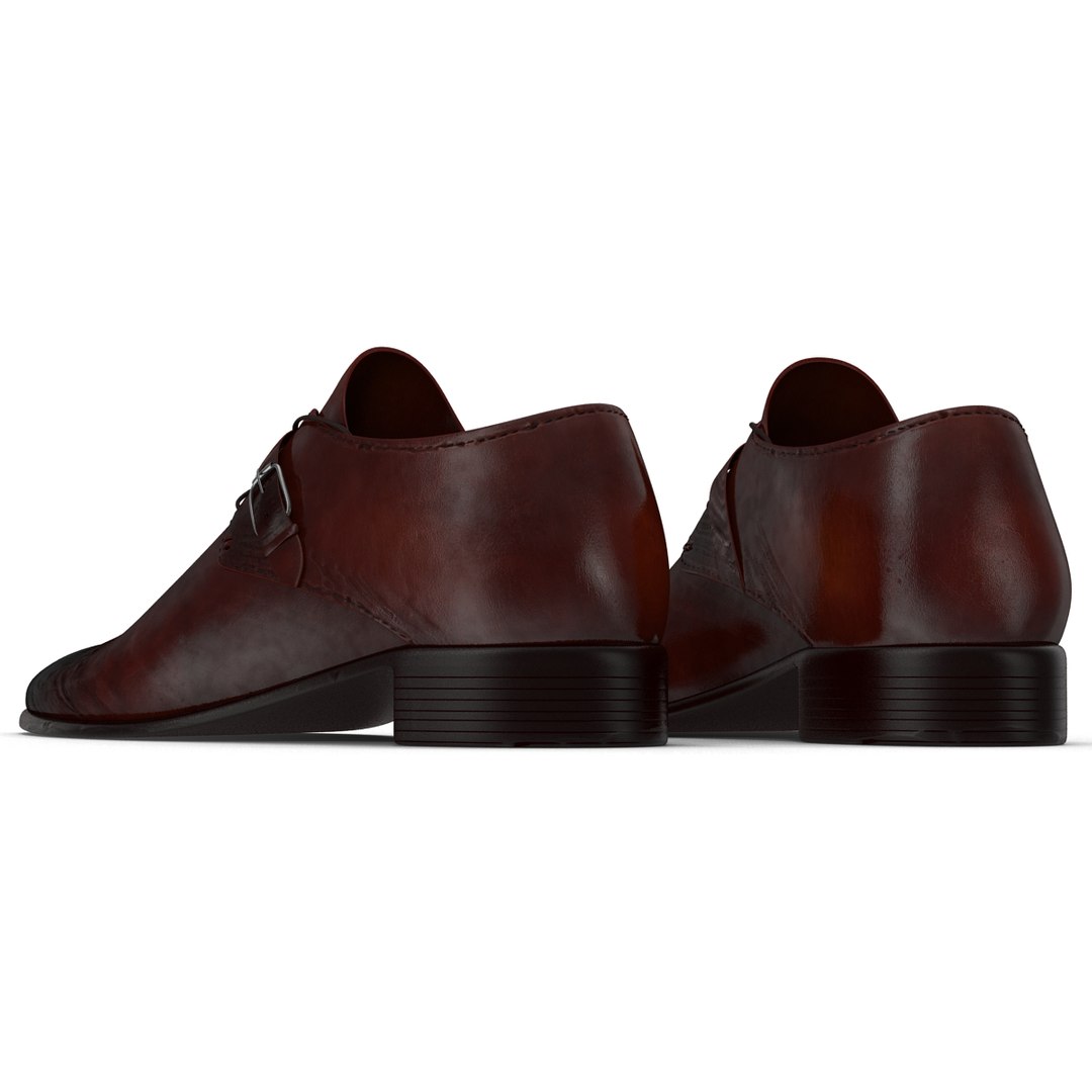 old man shoes 6 3d max