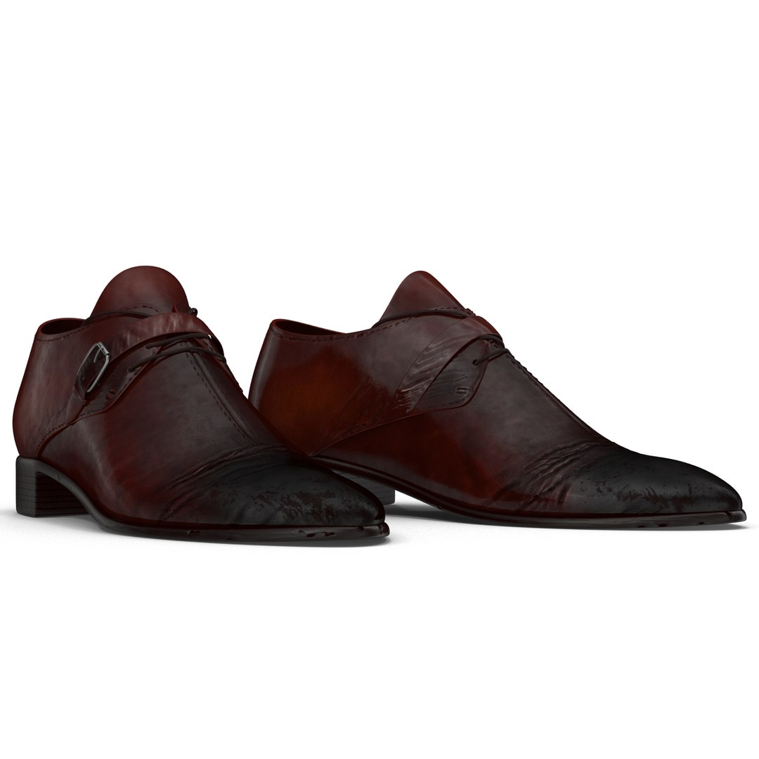 old man shoes 6 3d max