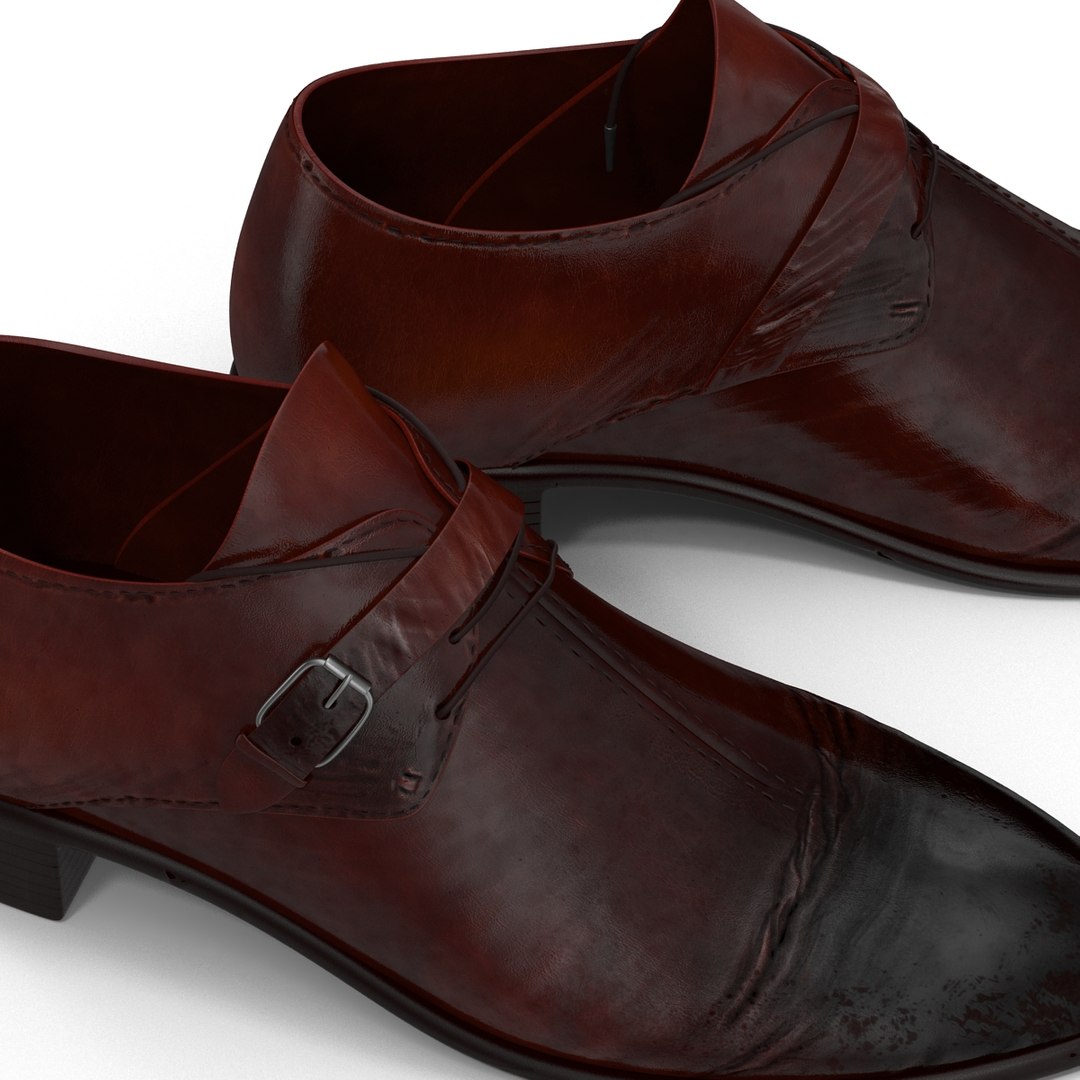 old man shoes 6 3d max