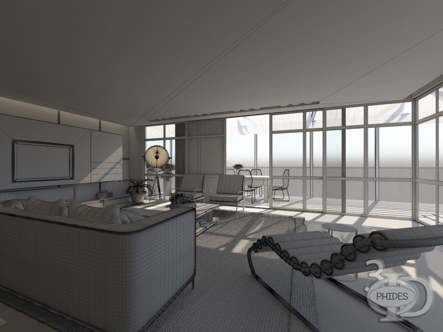 3D model living room - TurboSquid 1218733