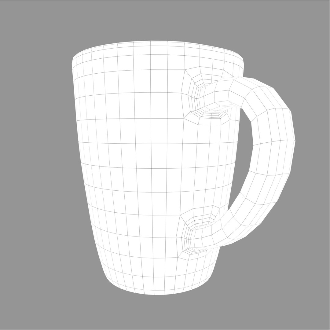 3D Cup Tea Hand Drown Model - TurboSquid 1581335