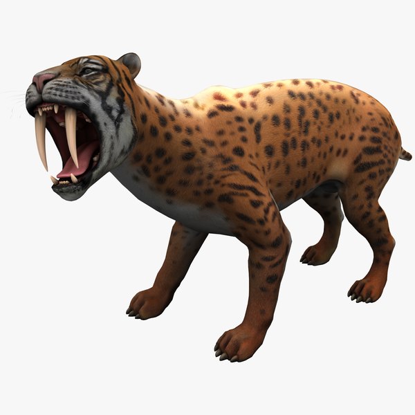 Smilodon 3D Models for Download | TurboSquid