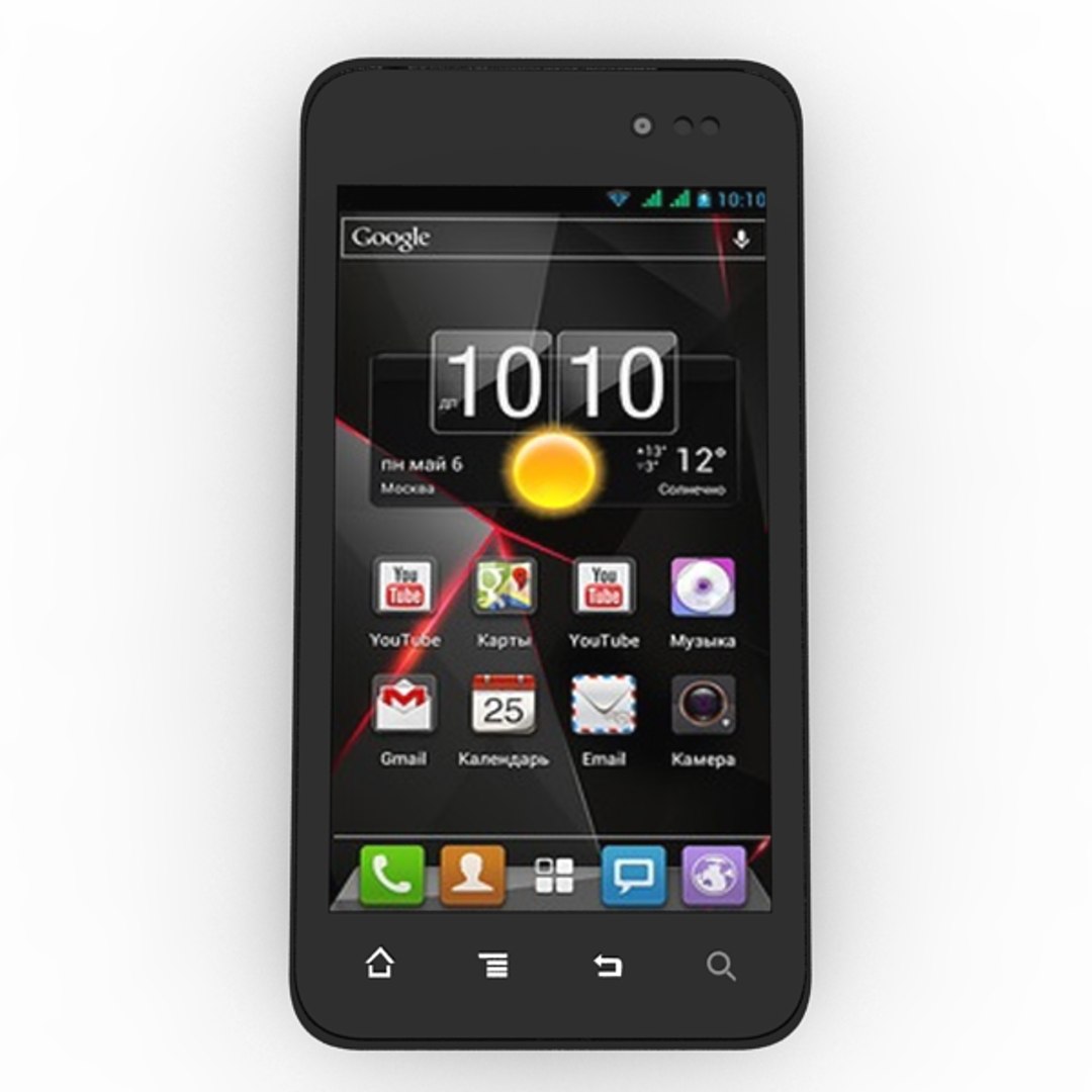 3d Model Highscreen Omega Q