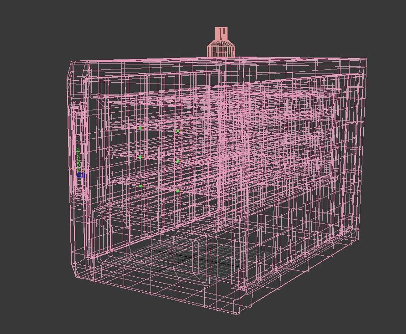 bakery machine bake 3d model