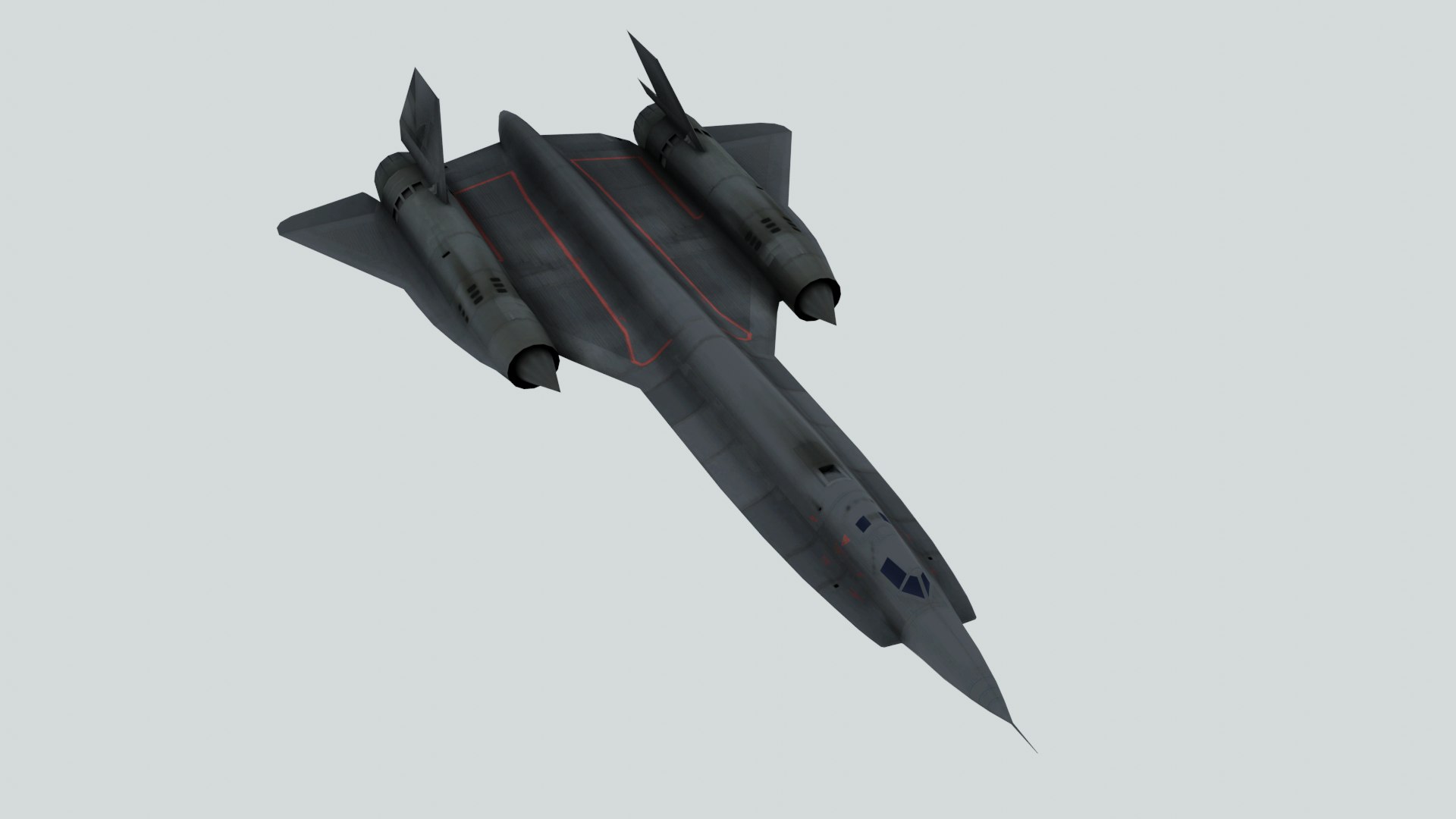 Lockheed Yf-12a Interceptor Aircraft 3D Model - TurboSquid 1627514