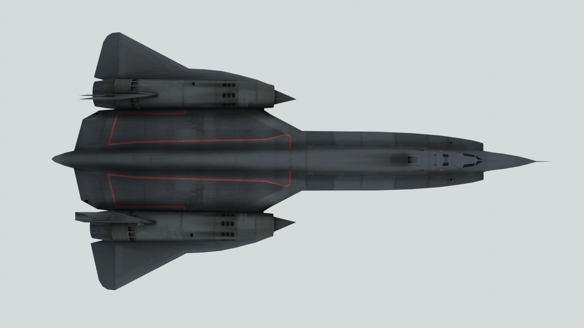 Lockheed Yf-12a Interceptor Aircraft 3D Model - TurboSquid 1627514