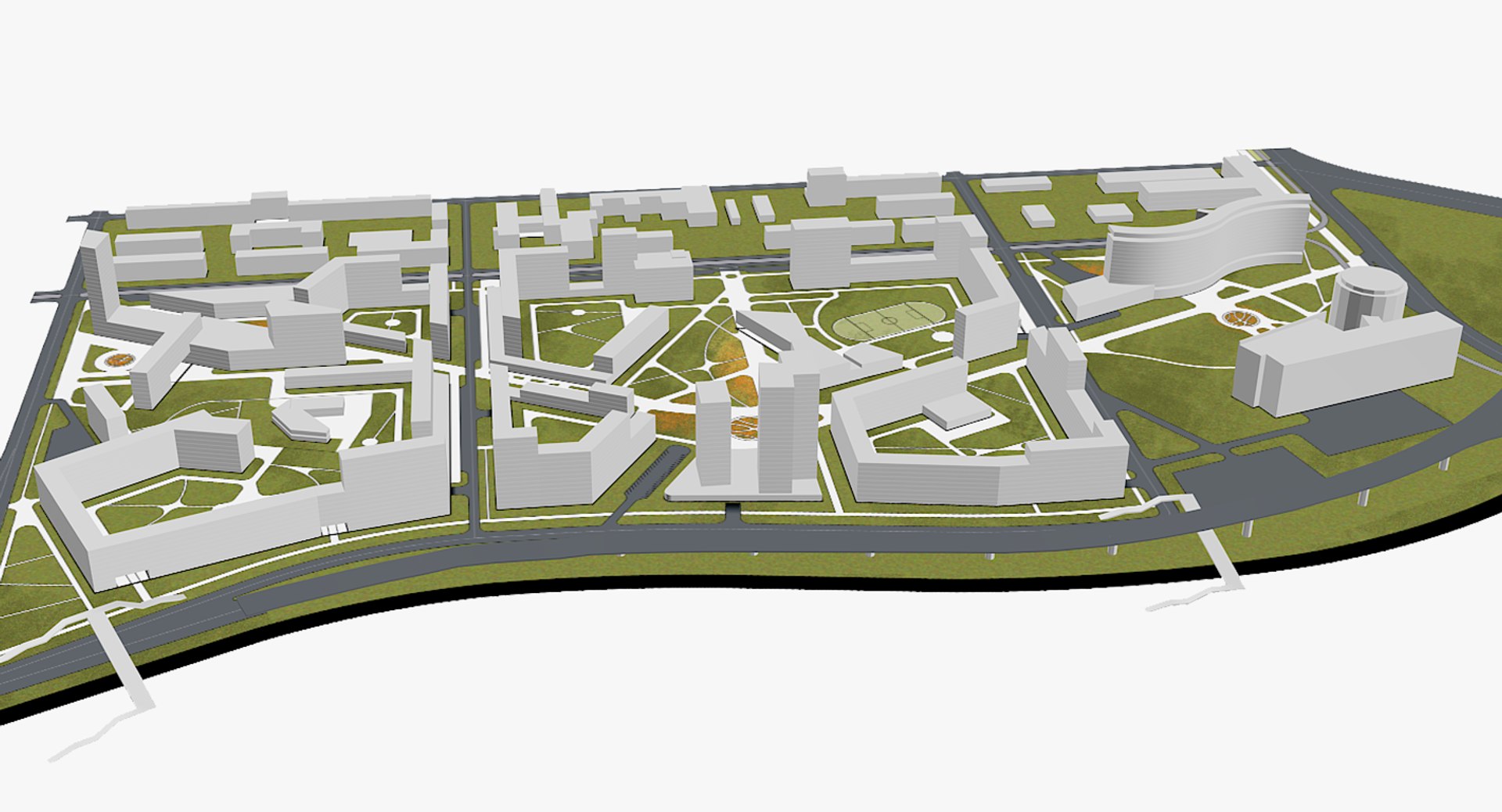 3D model urban - TurboSquid 1260044