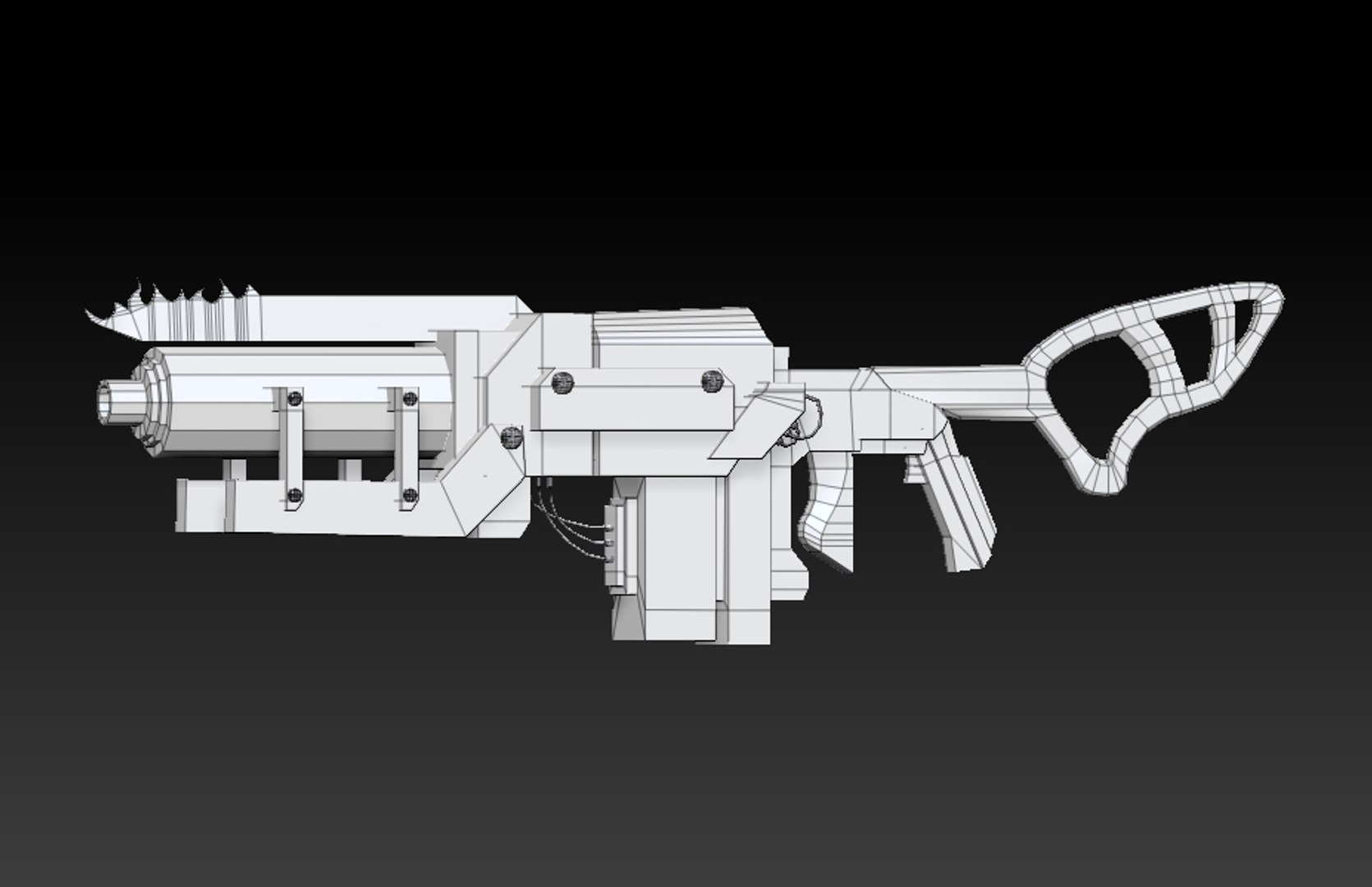 Gun 3d Model