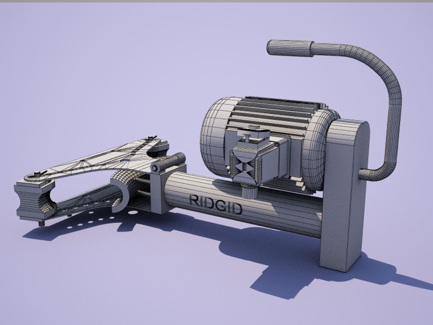 Tube bender 3D model - TurboSquid 1289857