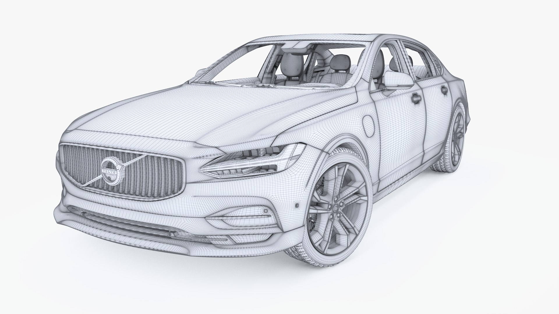 Volvo S90 3D - TurboSquid 1973165