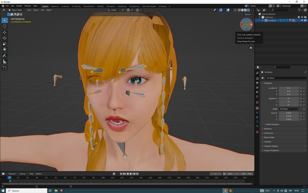 Mermaid 3D MODEL ANIMATED 3D model - TurboSquid 2045135