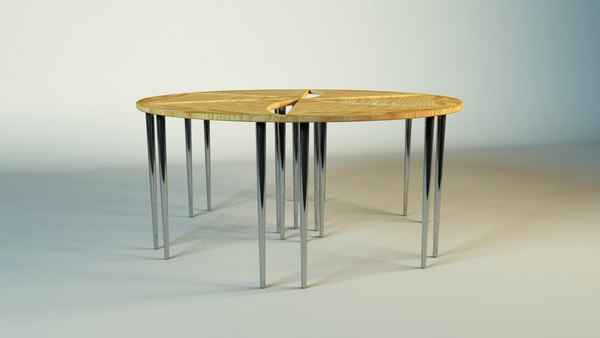 3d model modern table
