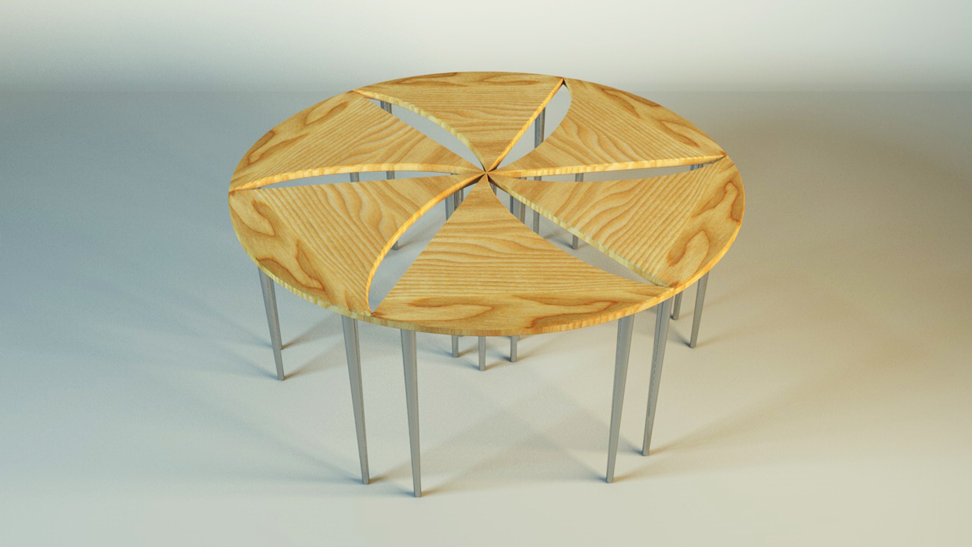 3d Model Modern Table