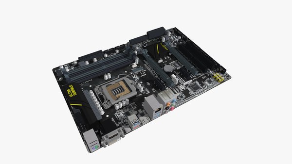 3D Computer motherboard ATX Mk1 - TurboSquid 1943821