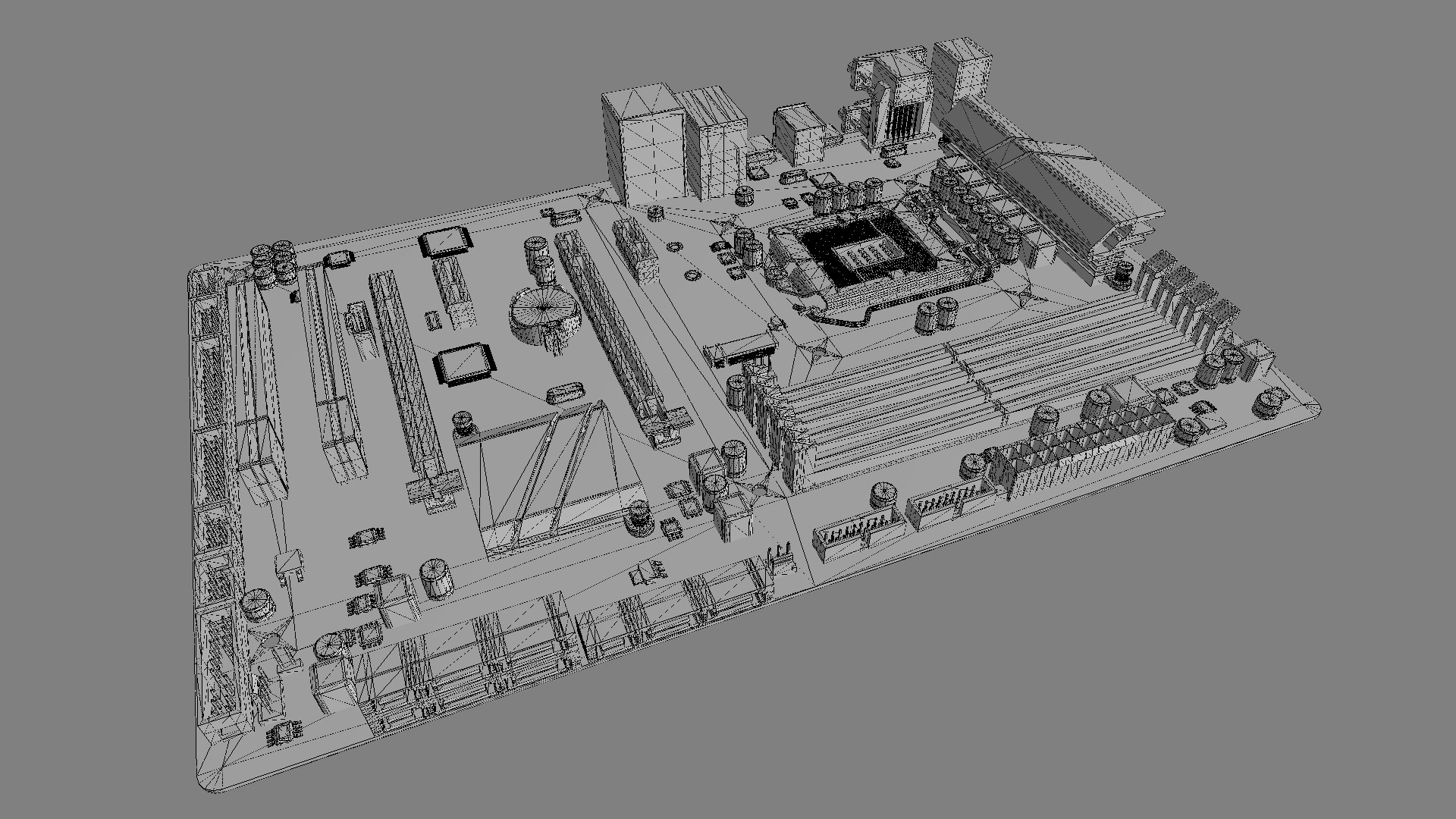 3D Computer Motherboard ATX Mk1 - TurboSquid 1943821