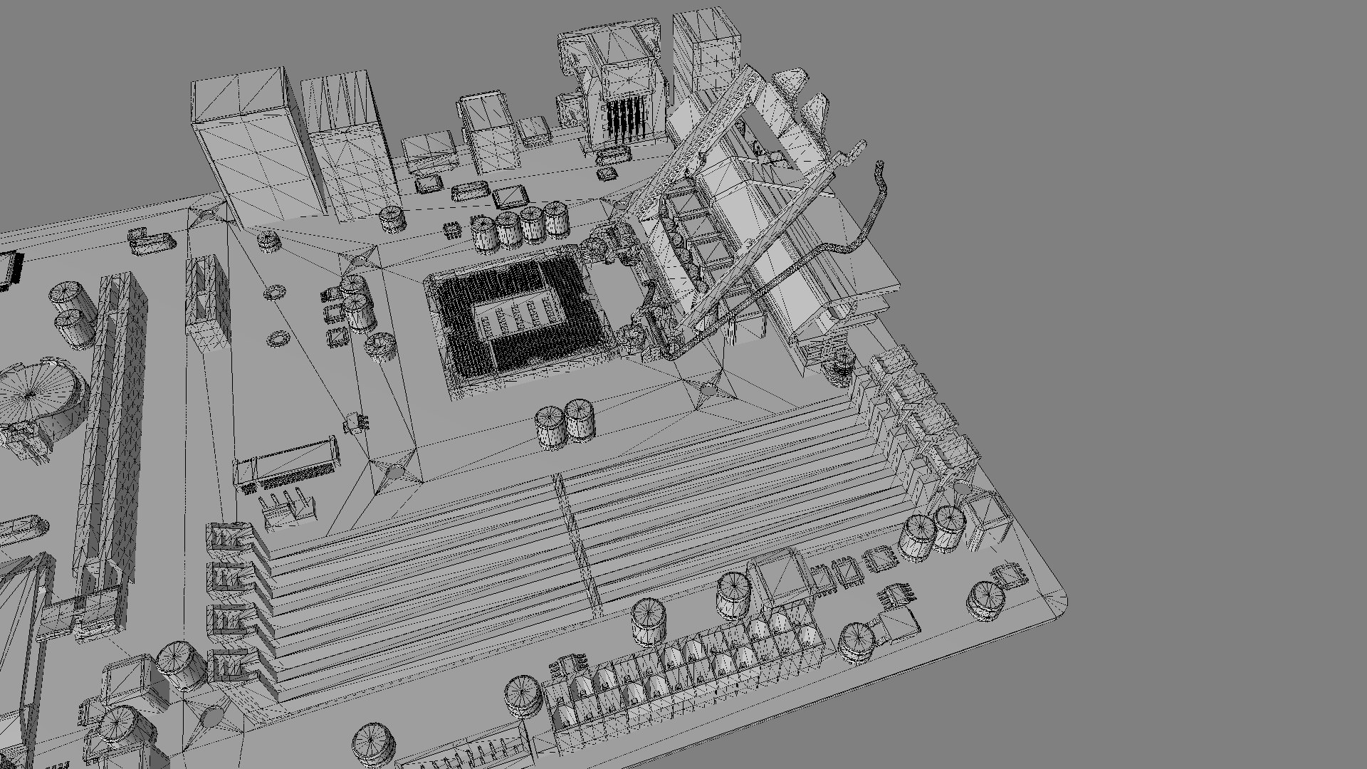 3D Computer Motherboard ATX Mk1 - TurboSquid 1943821