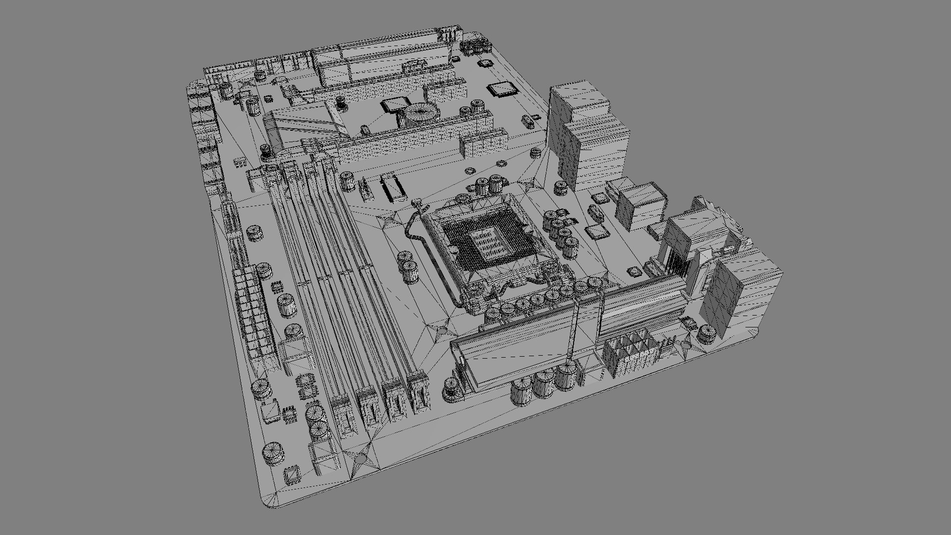 3D Computer Motherboard ATX Mk1 - TurboSquid 1943821