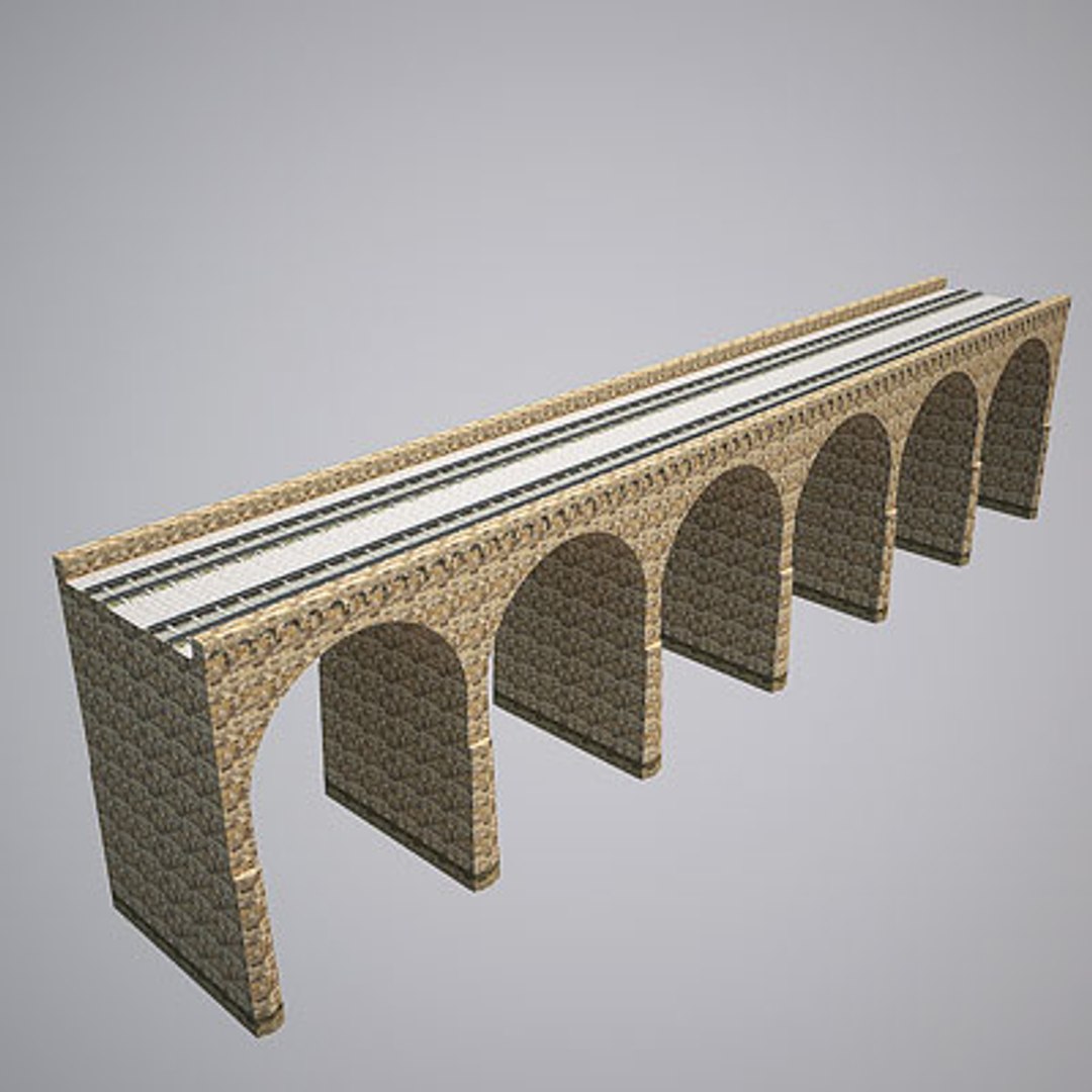 Max Arched Stone Bridge Trains