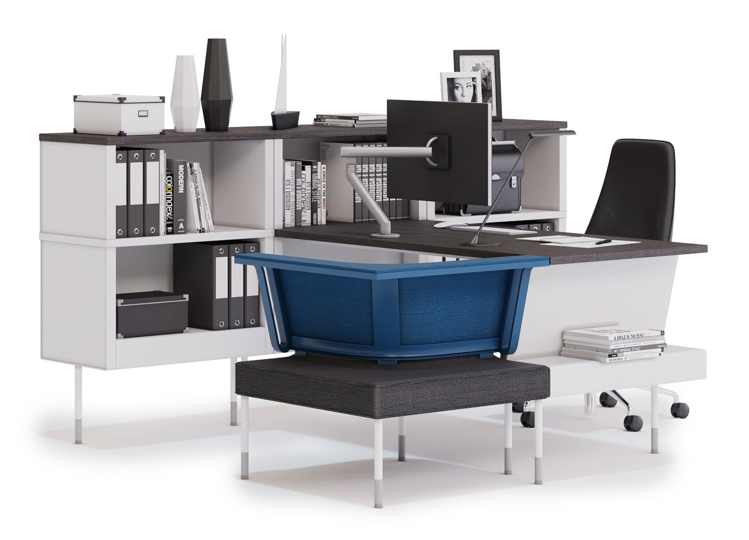 3D herman miller public model - TurboSquid 1444662