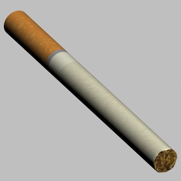 free cigarette cigar 3d model