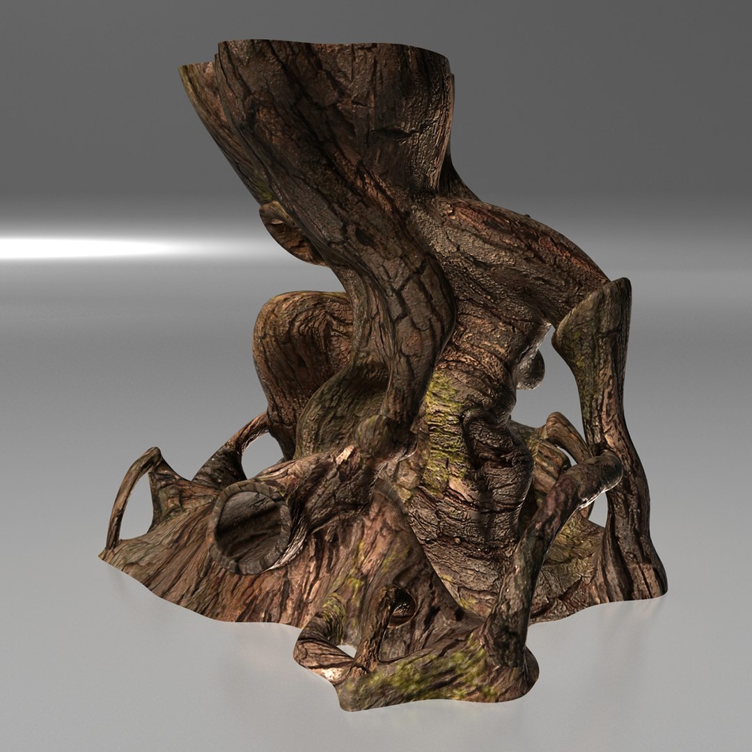 3d Tree Stump