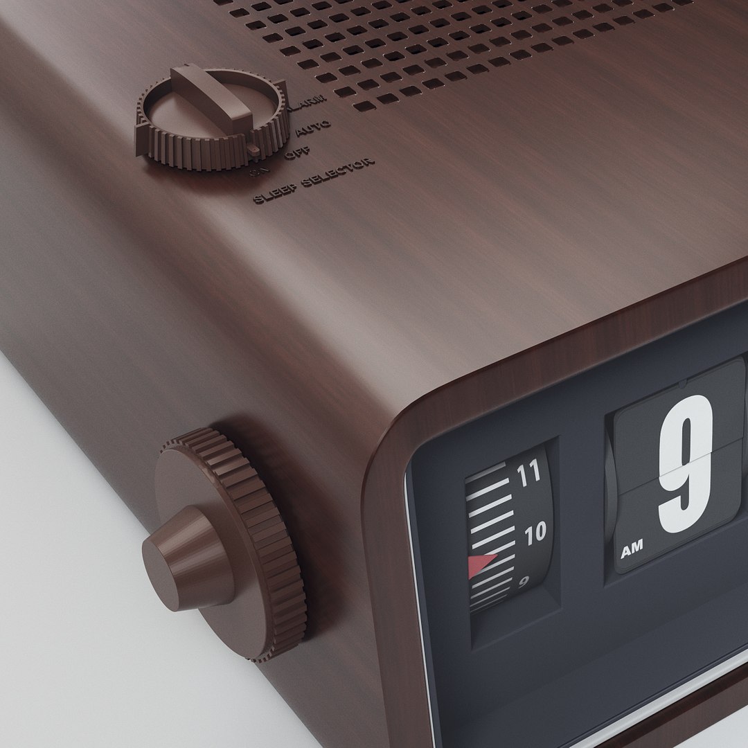 dxf retro style flip clocks