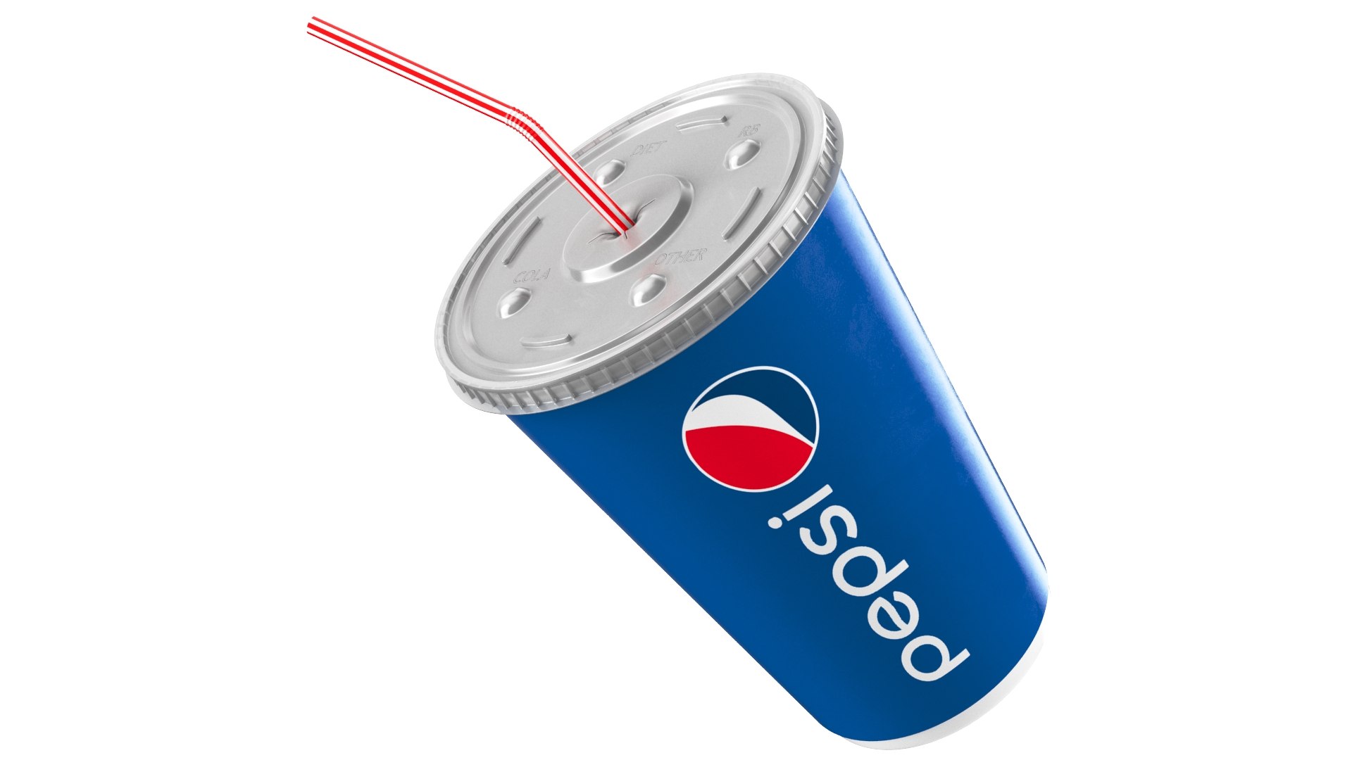 Pepsi Tray With Soda Cups Model - TurboSquid 1956701