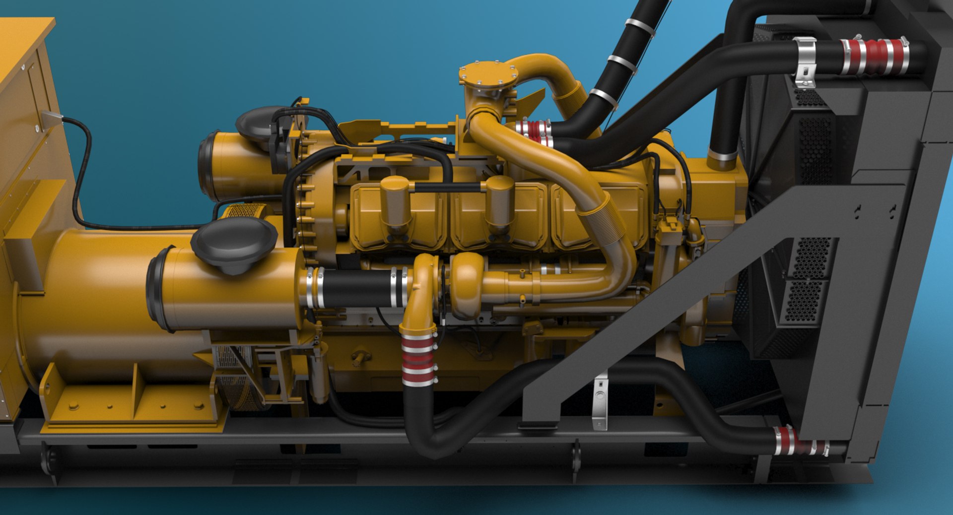 Diesel Generator 3D Model - TurboSquid 1320147