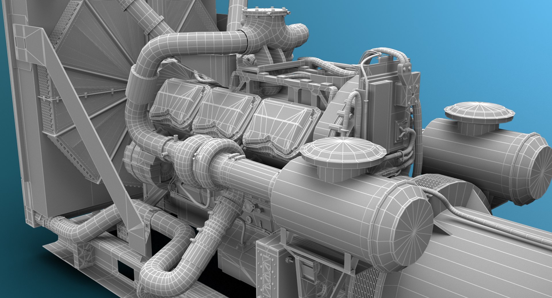 Diesel Generator 3D Model - TurboSquid 1320147