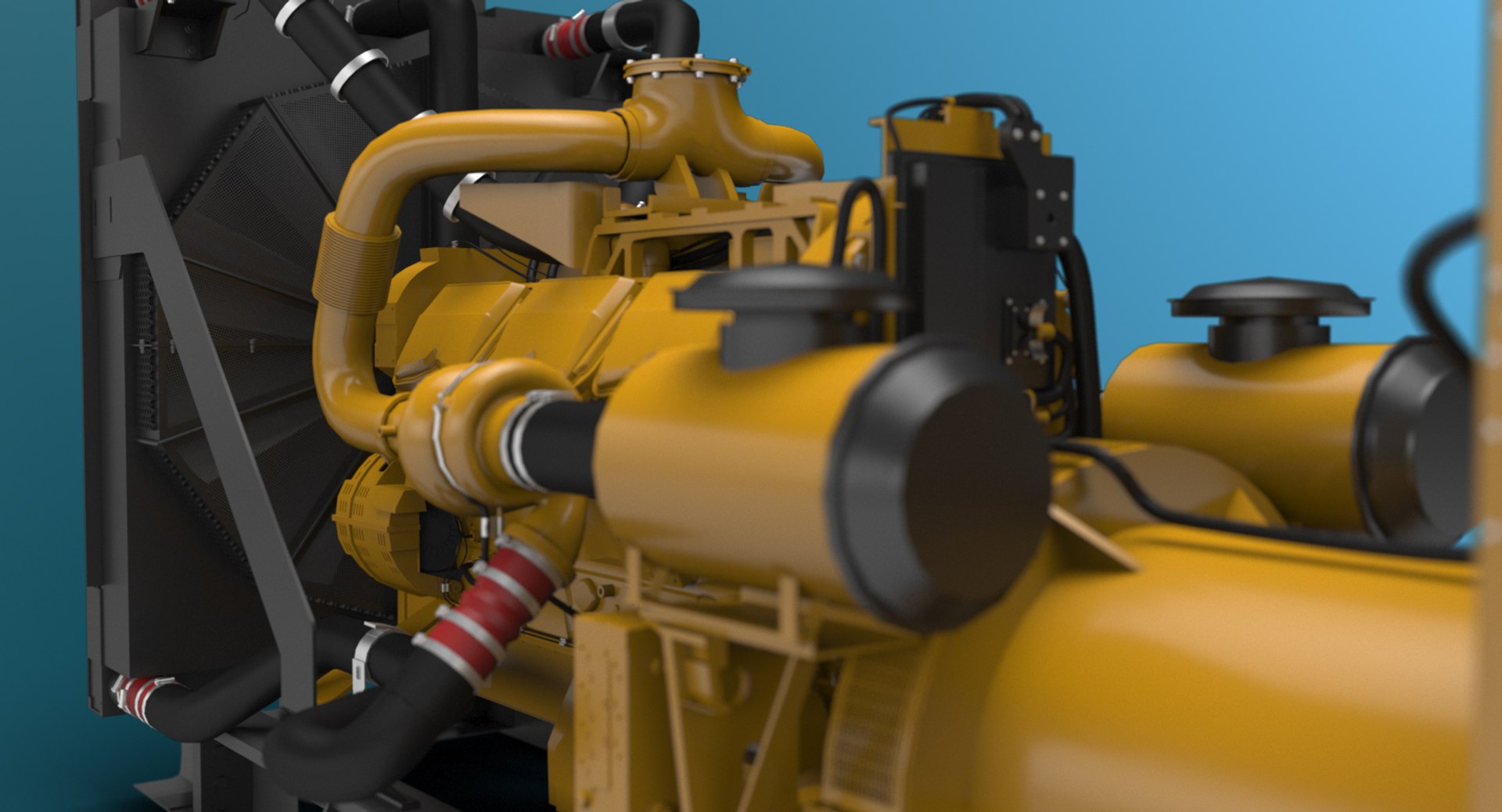 Diesel Generator 3D Model - TurboSquid 1320147