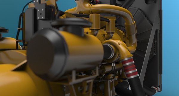 Diesel generator 3D model - TurboSquid 1320147