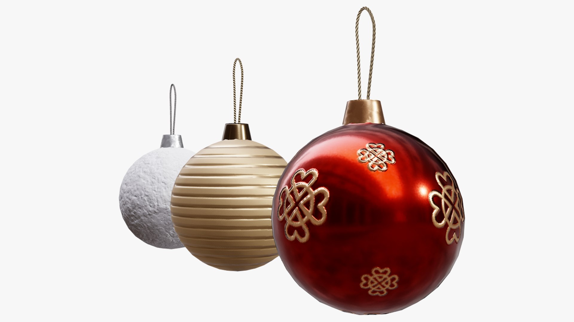 3D Chritmas Balls Model - TurboSquid 1987159
