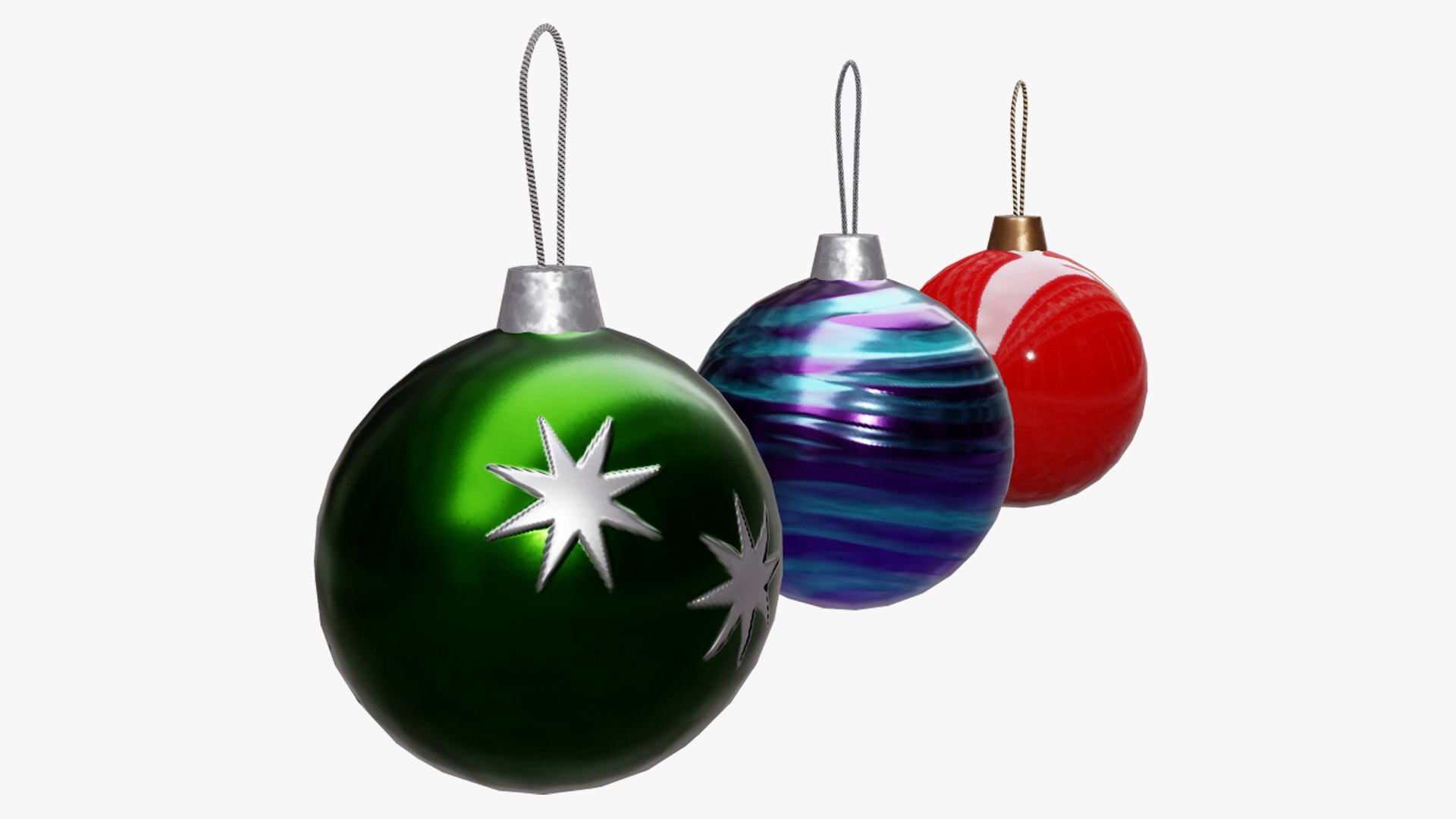 3D Chritmas Balls Model - TurboSquid 1987159
