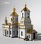 3d model orthodox church