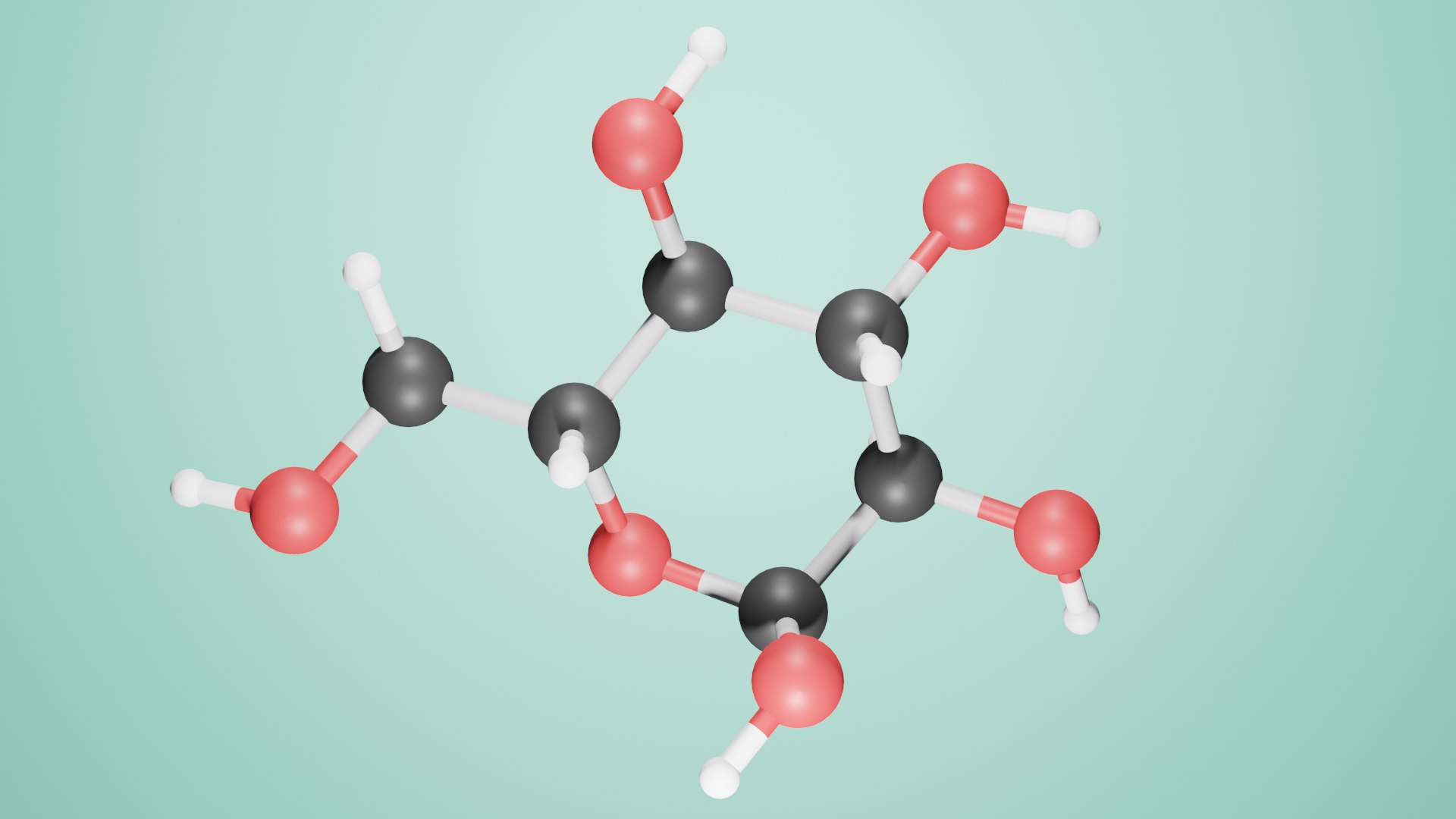 Glucose Molecular Model 3D - TurboSquid 2025883