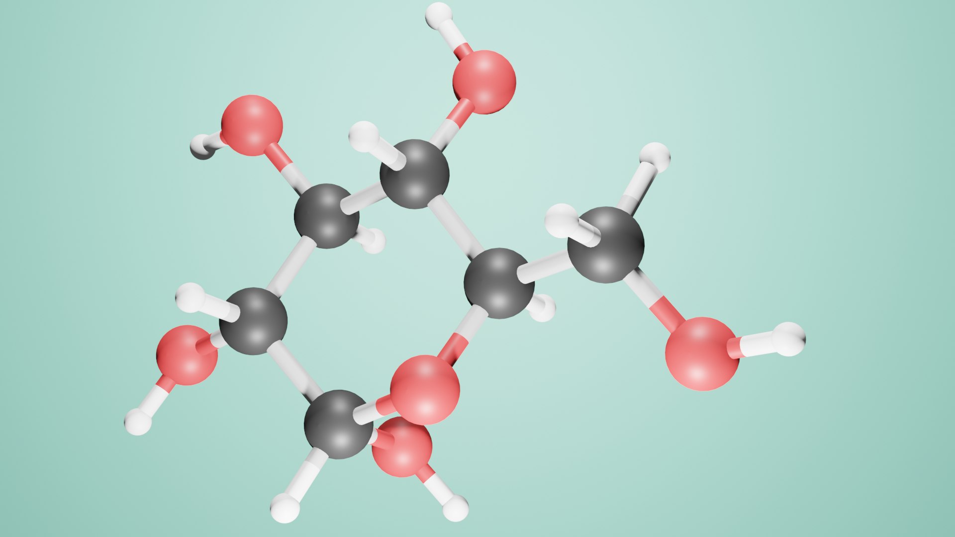 Glucose Molecular Model 3D - TurboSquid 2025883