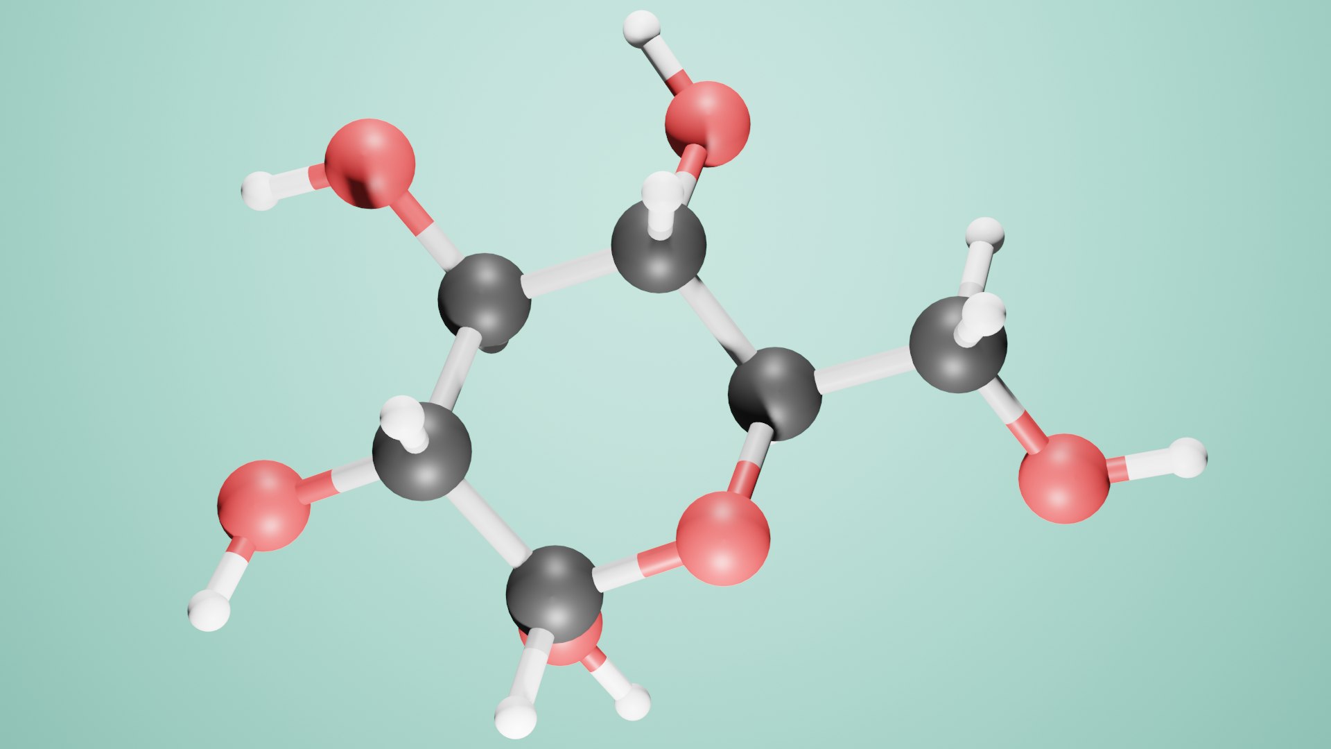 Glucose Molecular Model 3D - TurboSquid 2025883