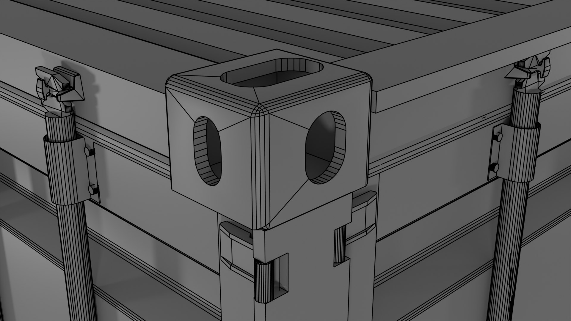 3D Container 20 Side Opening - TurboSquid 2009572