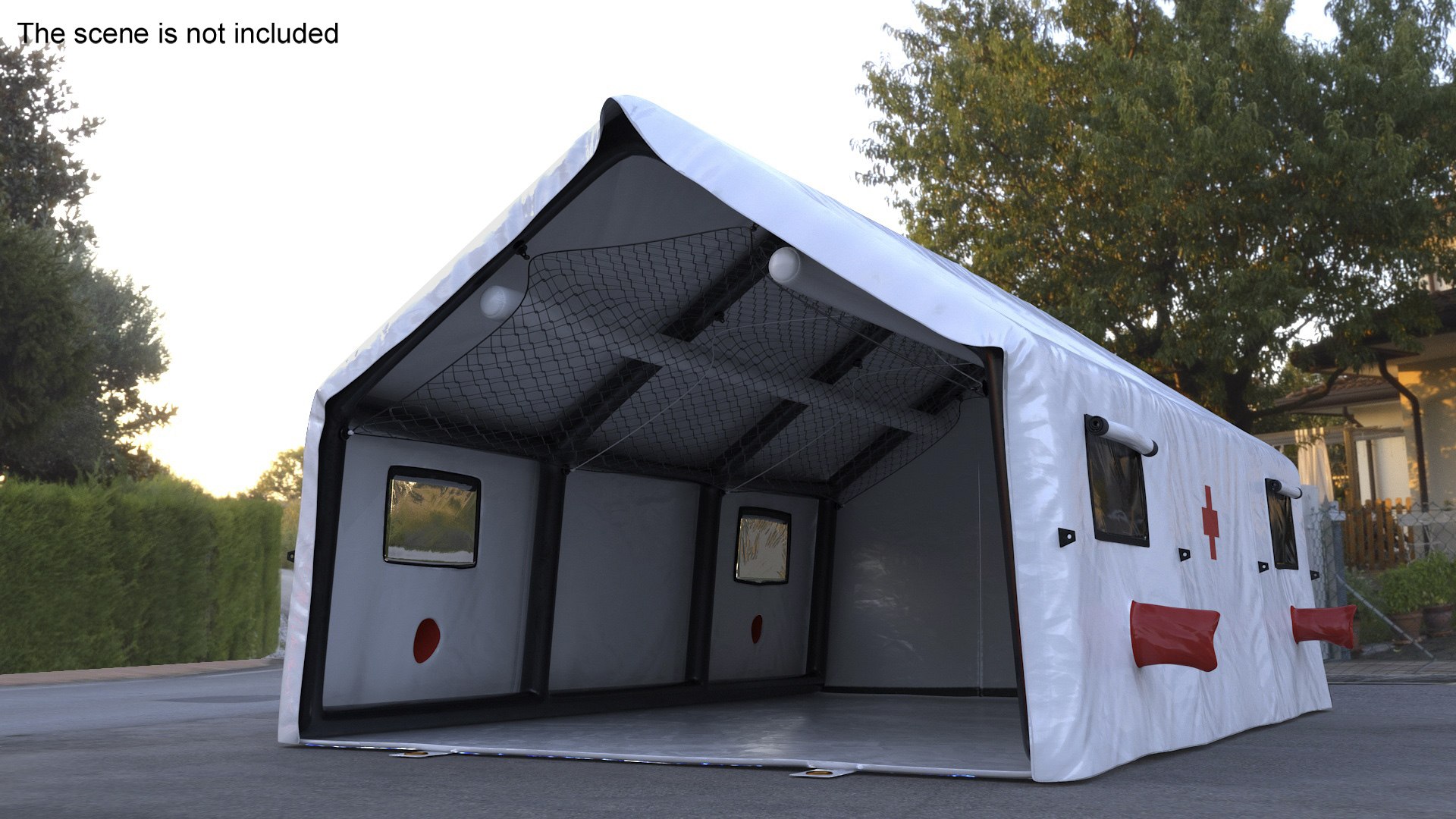 3D Model Outdoor Medical Tent - TurboSquid 2274181