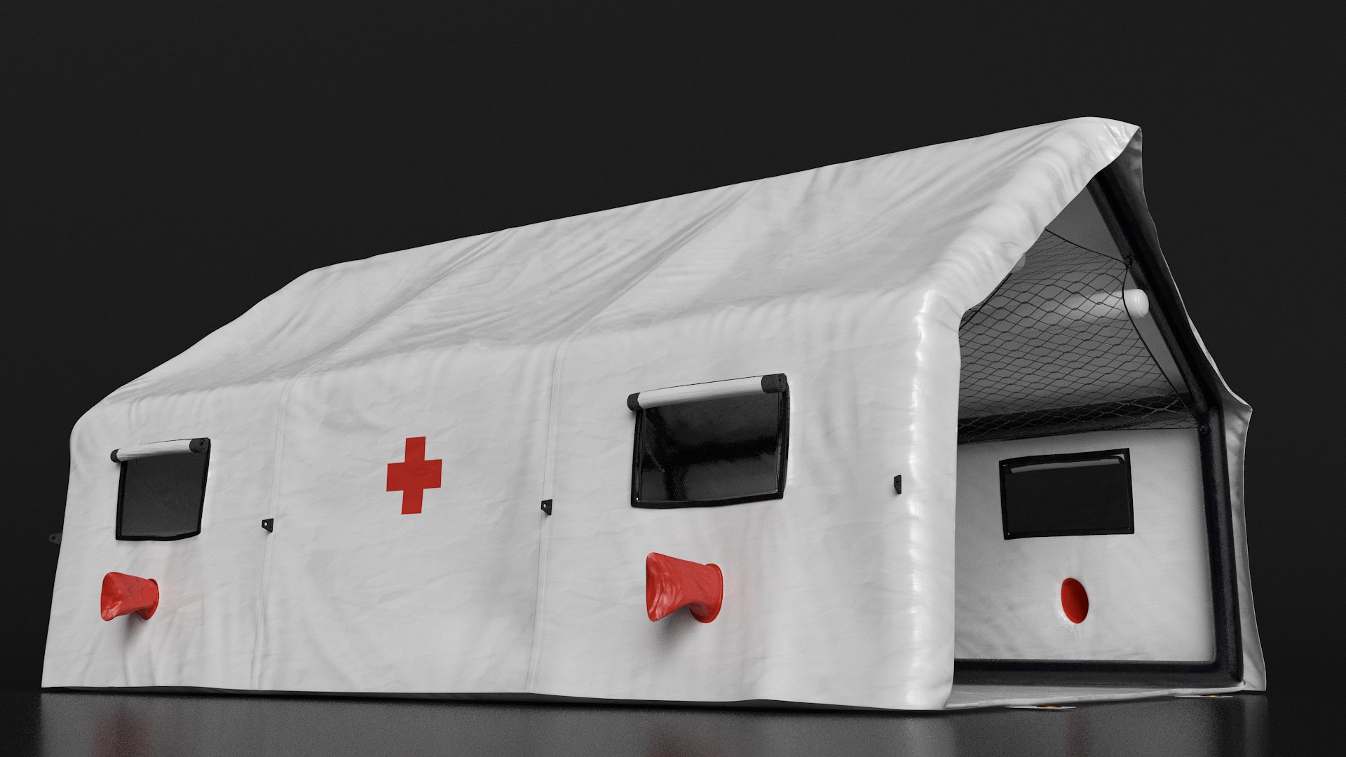 3D Model Outdoor Medical Tent - TurboSquid 2274181