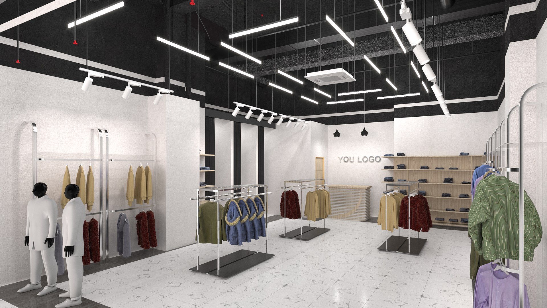 3D Clothing shop - TurboSquid 2025356
