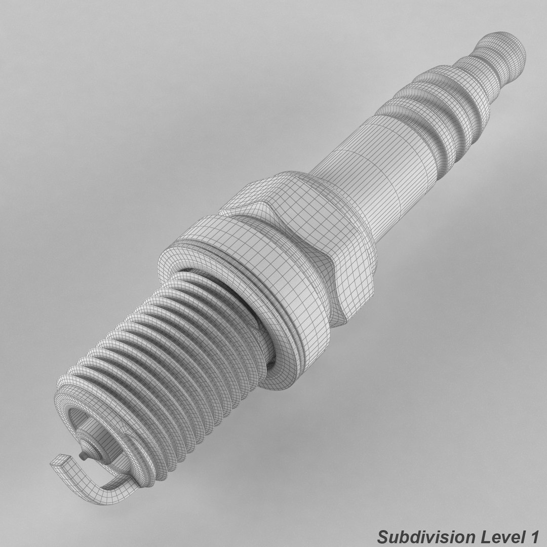 Spark Plug 3D Model - TurboSquid 1395978