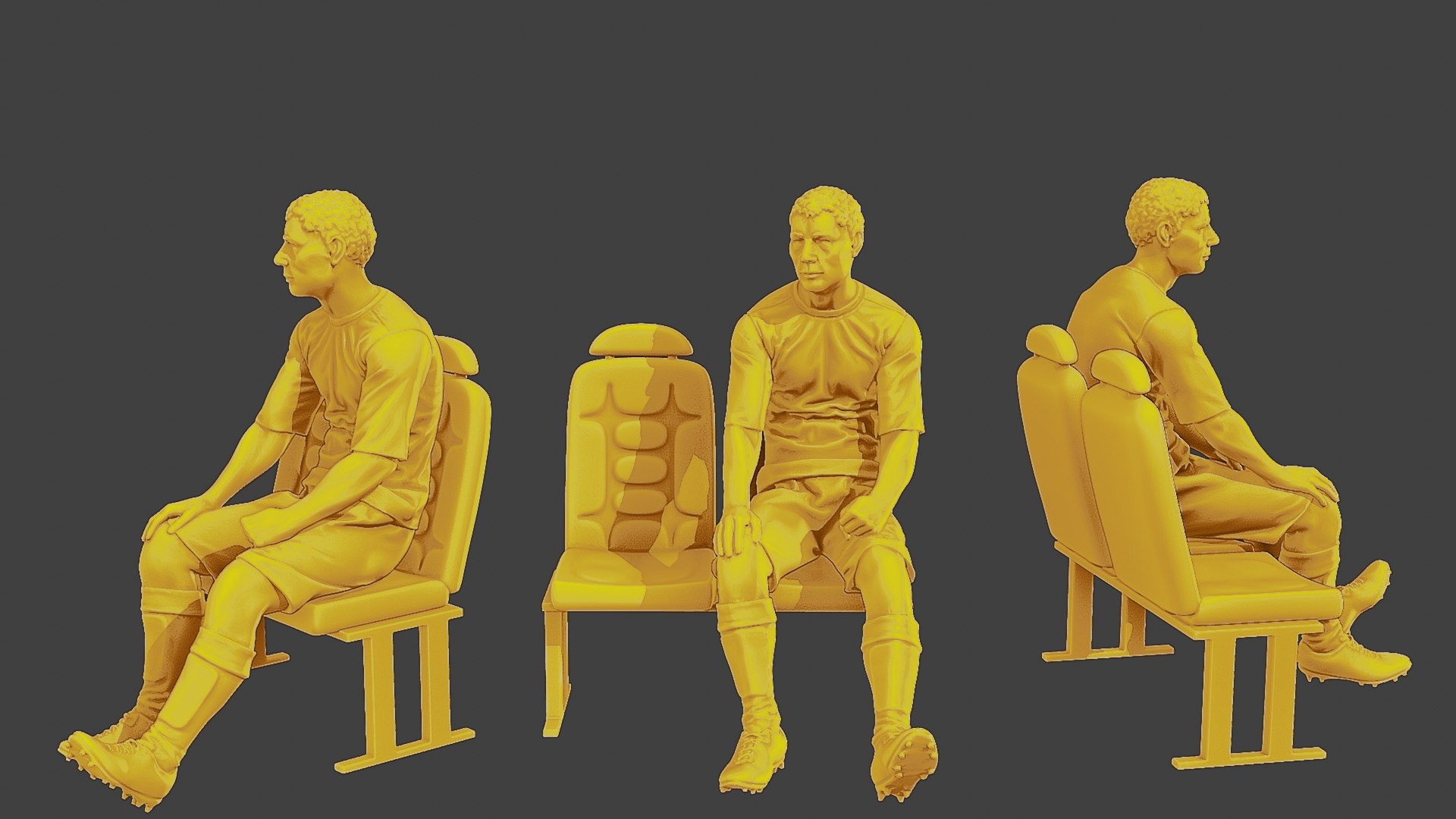 3D Soccer Player SP 012 Model - TurboSquid 2002469