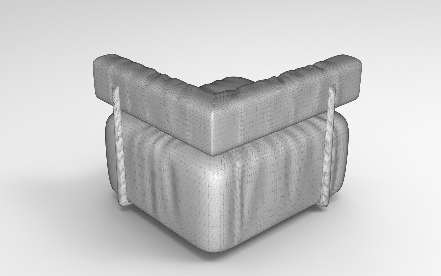 3D Angle Sofa Model - TurboSquid 2024598