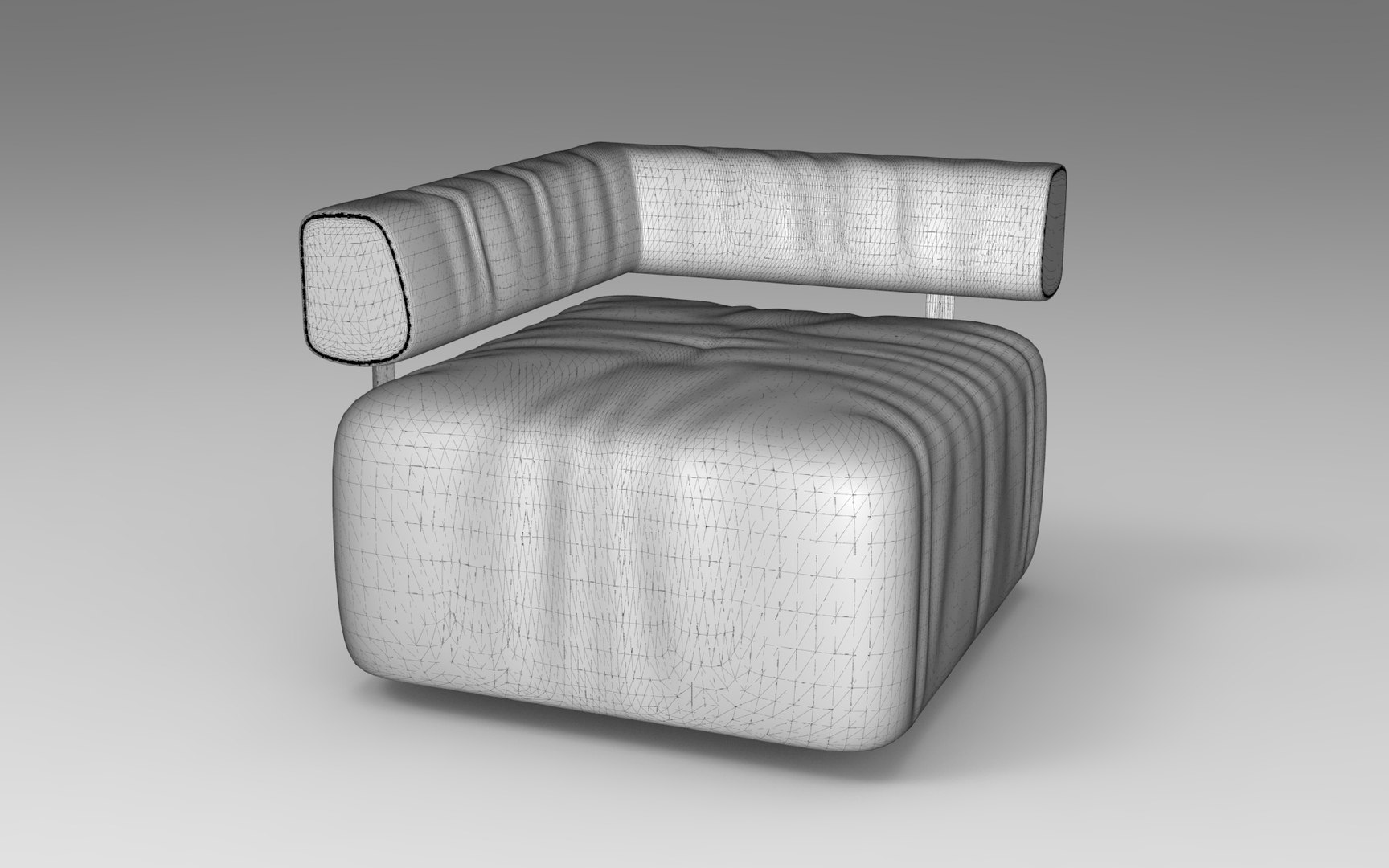 3D Angle Sofa Model - TurboSquid 2024598