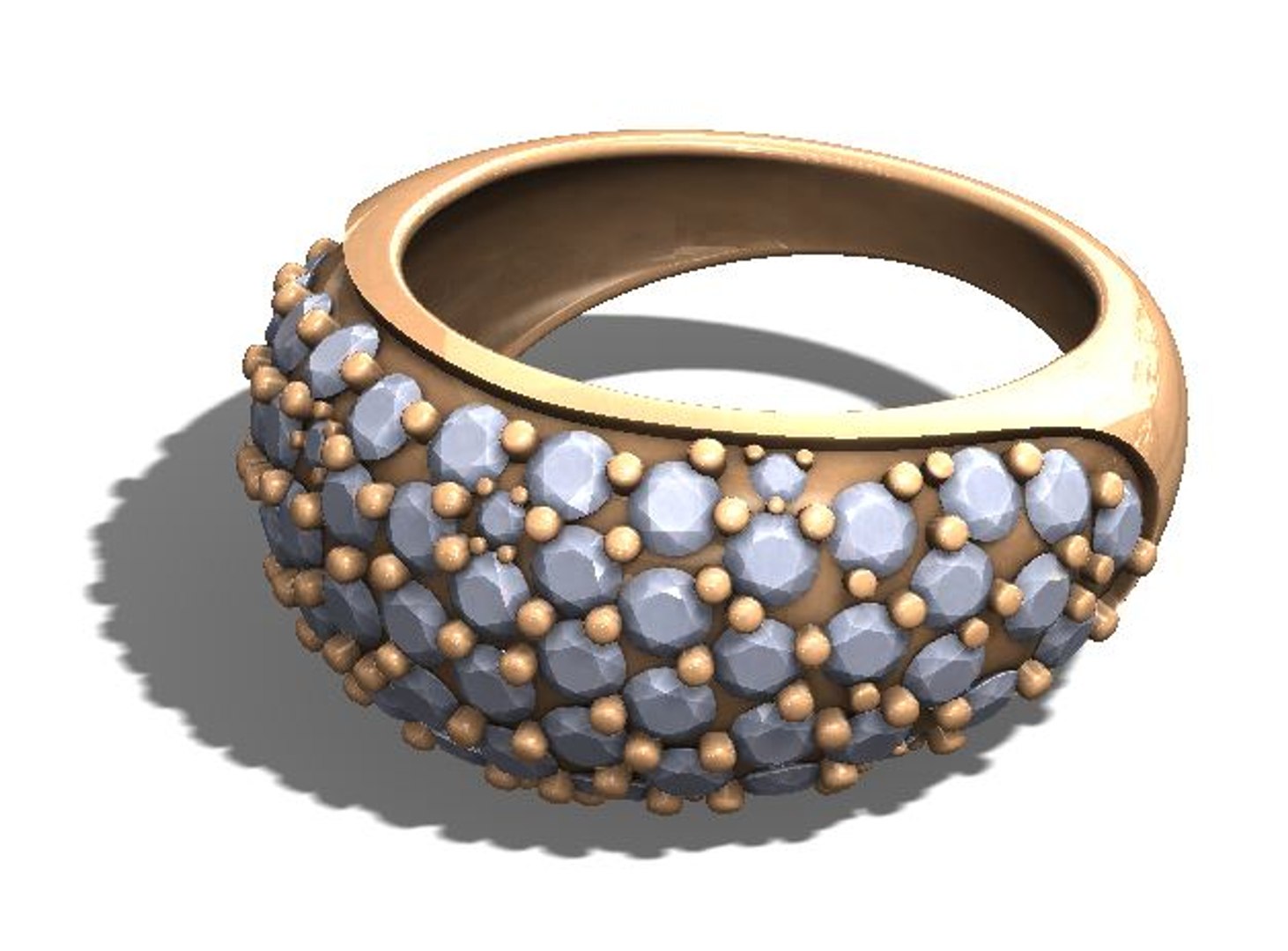 Pave Ring 3D model - TurboSquid 2165385