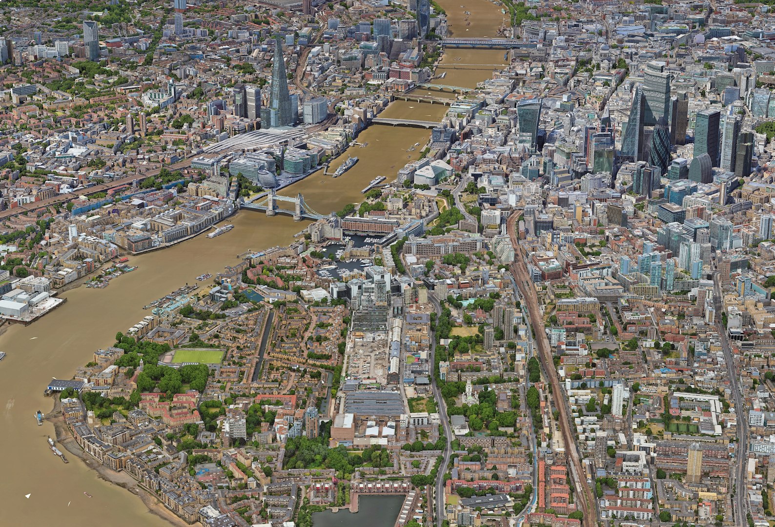 London Downtown 3D Model - TurboSquid 2129051