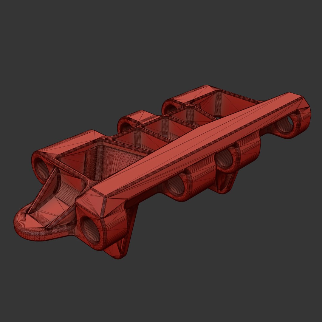 Hetzer Track Link - 3d Model